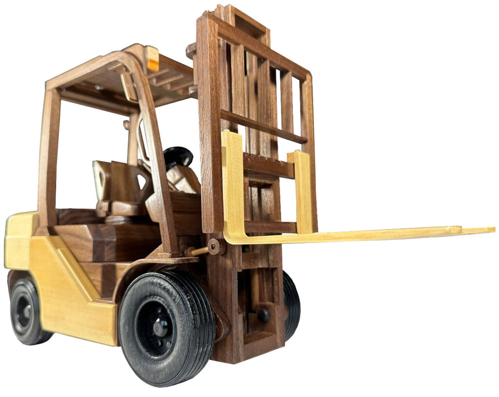 152 – “THE FORKLIFT” – Toys and Joys: Wooden Toy Plans & Patterns